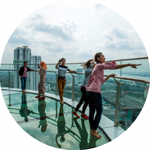 SKYSCAPE Activities | MENARA JLAND